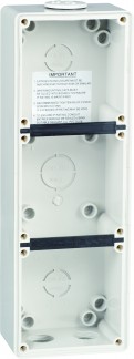 3 MODULE BACK BOX IP66 - Uniquip Electrical