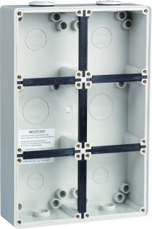 6 MODULE BACK BOX IP66 - Uniquip Electrical