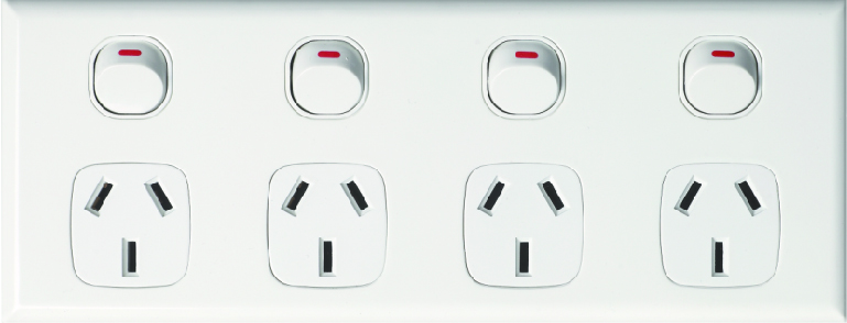 QUAD GPO - Uniquip Electrical