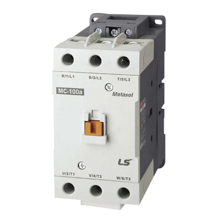 CONTACTOR 240V MC-100A 105AMP 2 NO 2NC METASOL - Uniquip Electrical